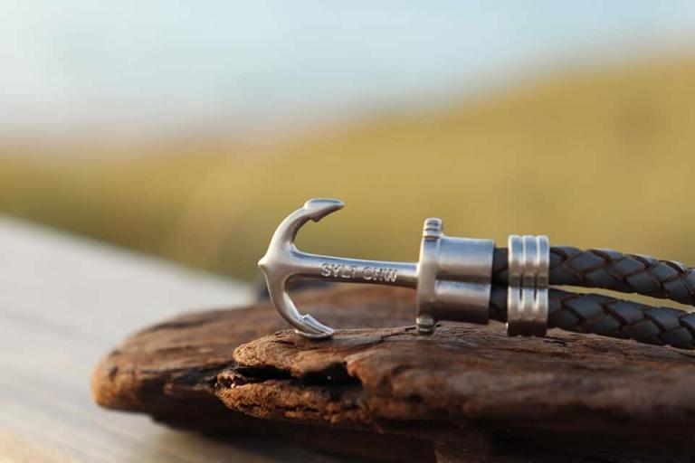 Lederarmband Herren Mit Anker